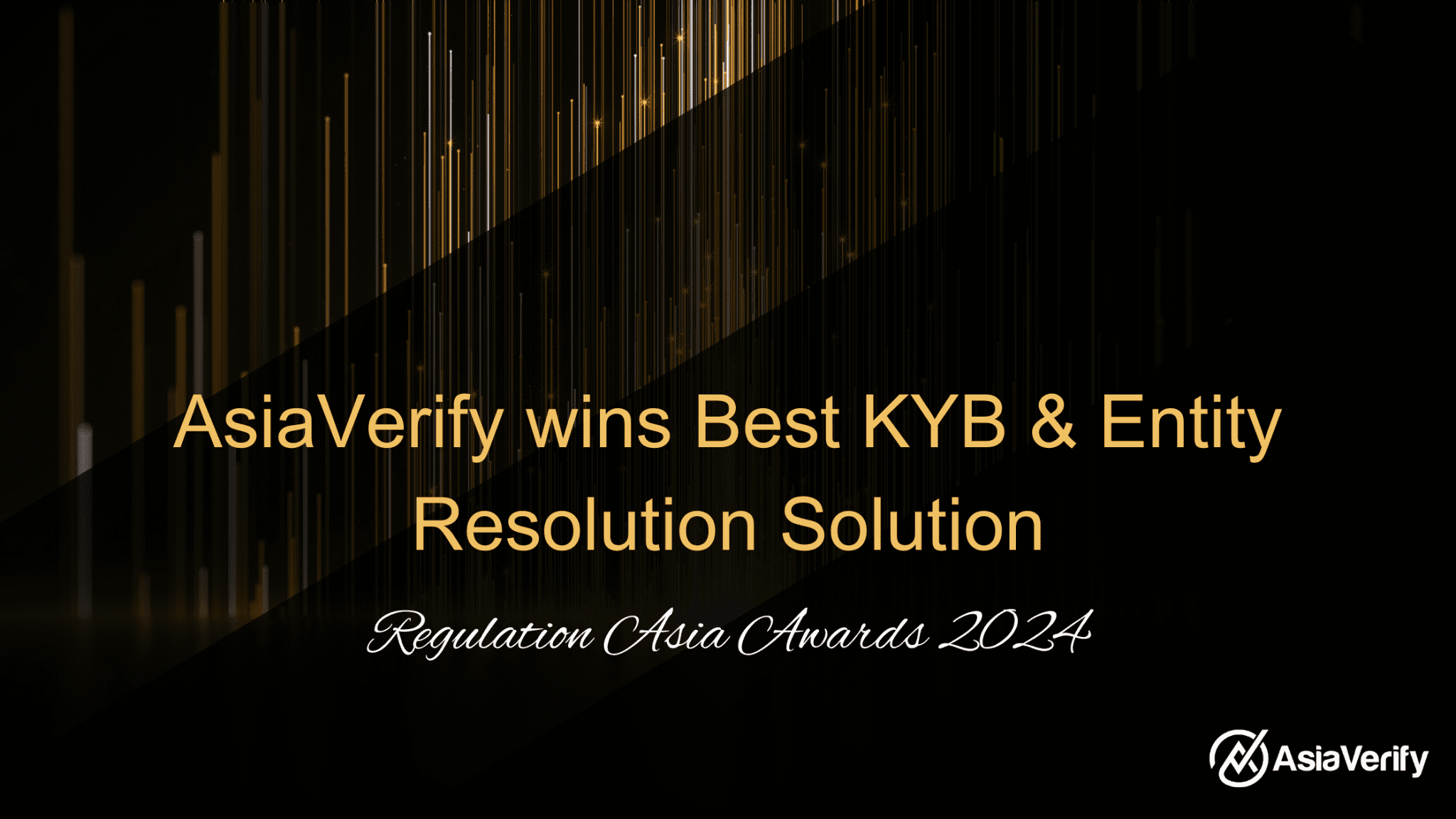 AsiaVerify wins Best KYB Solution at the Regulation Asia Awards AsiaVerify wins Best KYB Solution at the Regulation Asia Awards